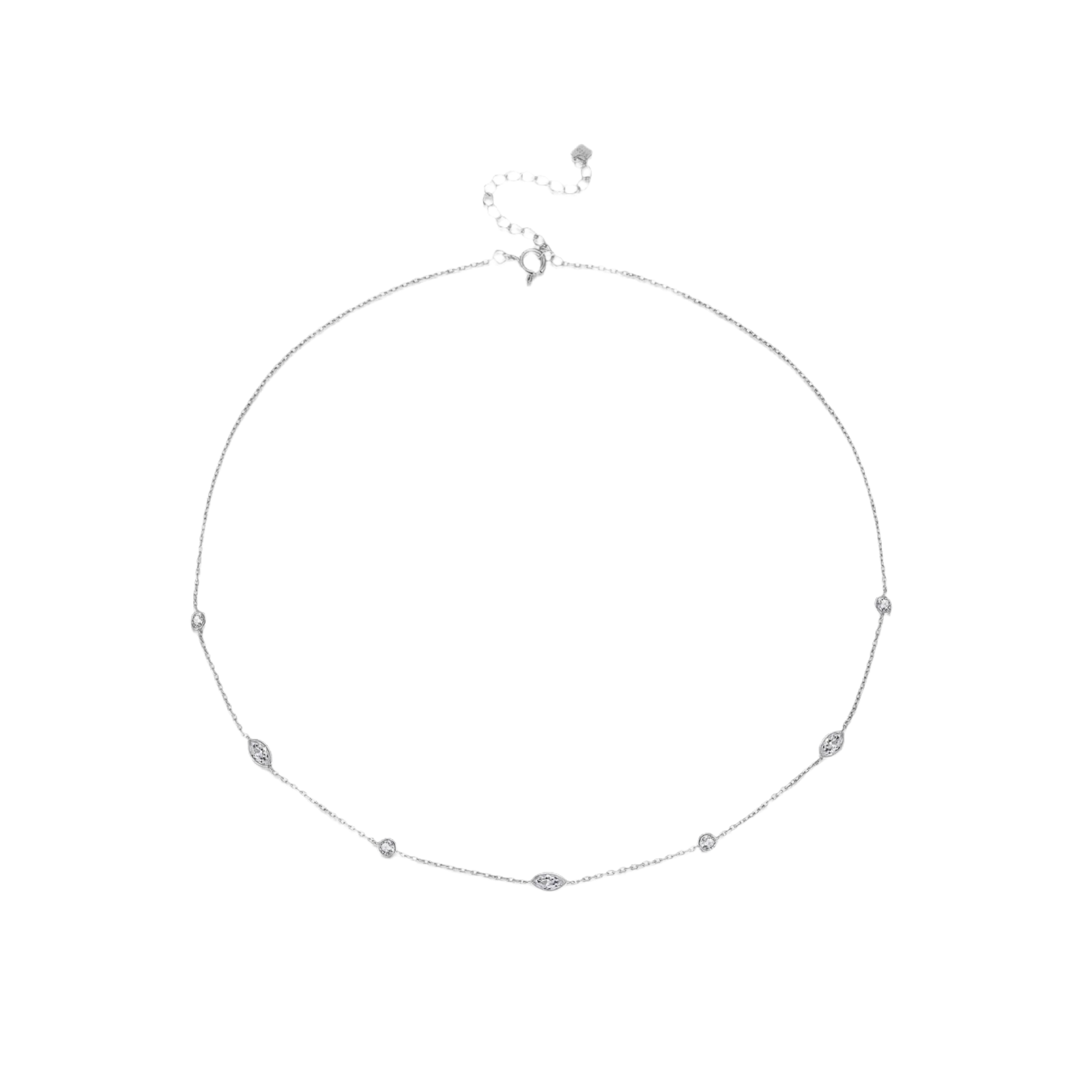 Sparkle Necklace - Silver – Queens Candy