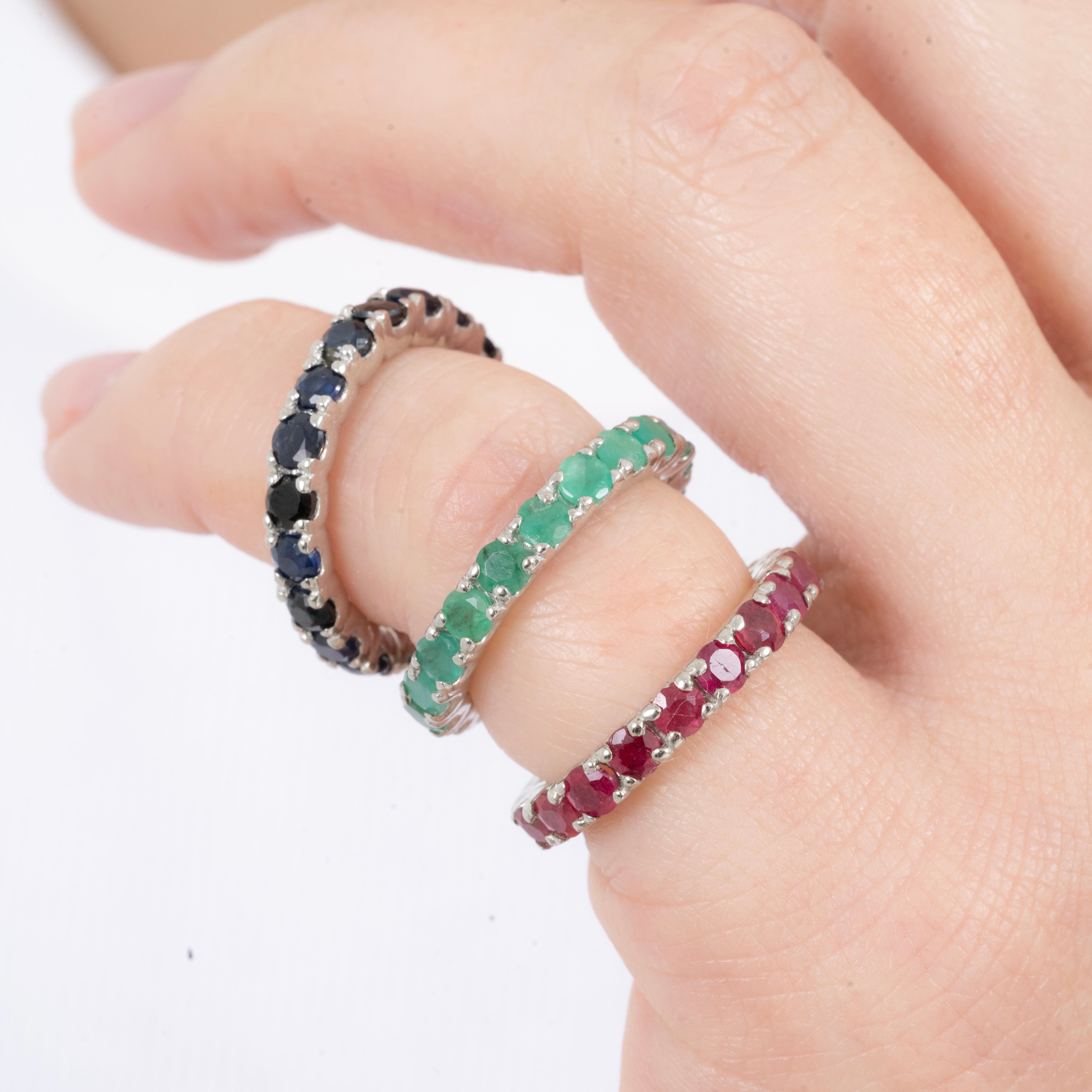 Natural Ruby Eternity – Queens Candy