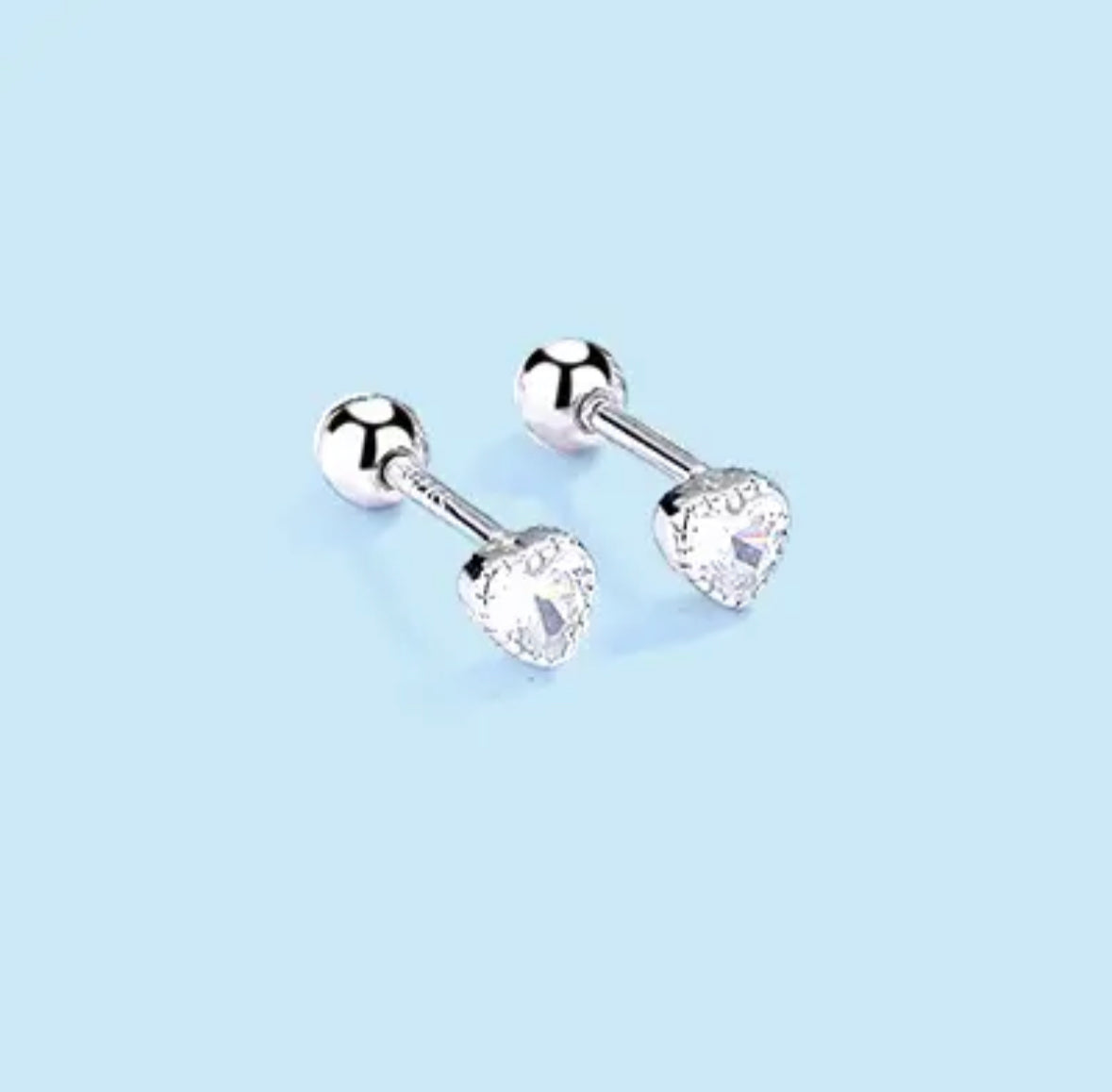 Heart Studs – Queens Candy