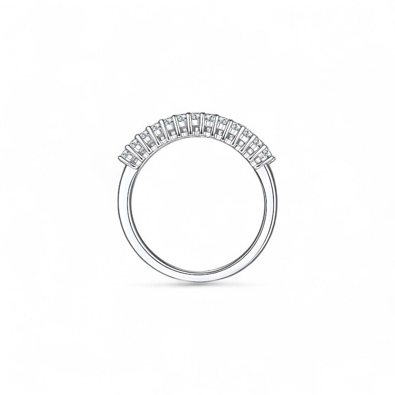 Moissanite Baguette Eternity – Queens Candy
