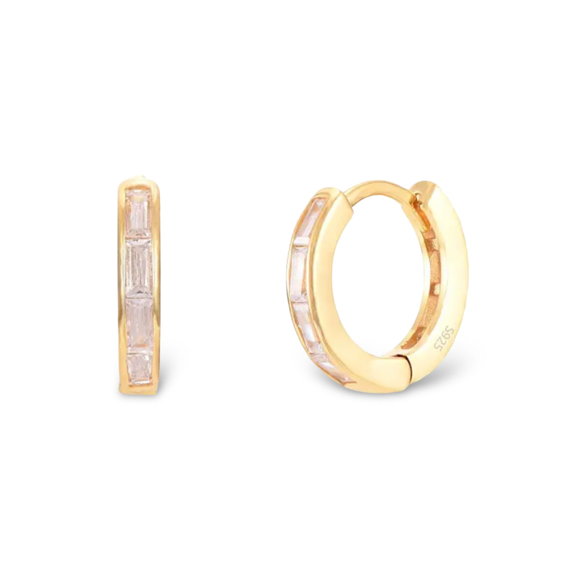 Sweet Baguette Hoops – Queens Candy