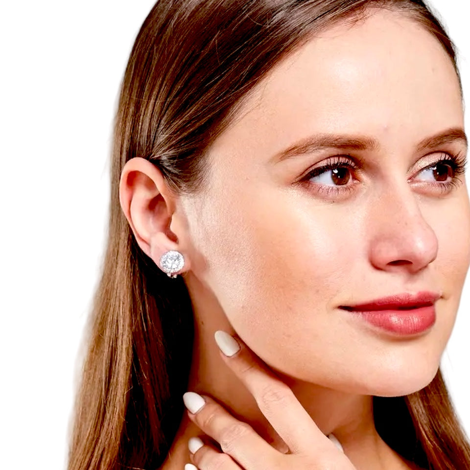 Crowned Clip On Stud – Queens Candy