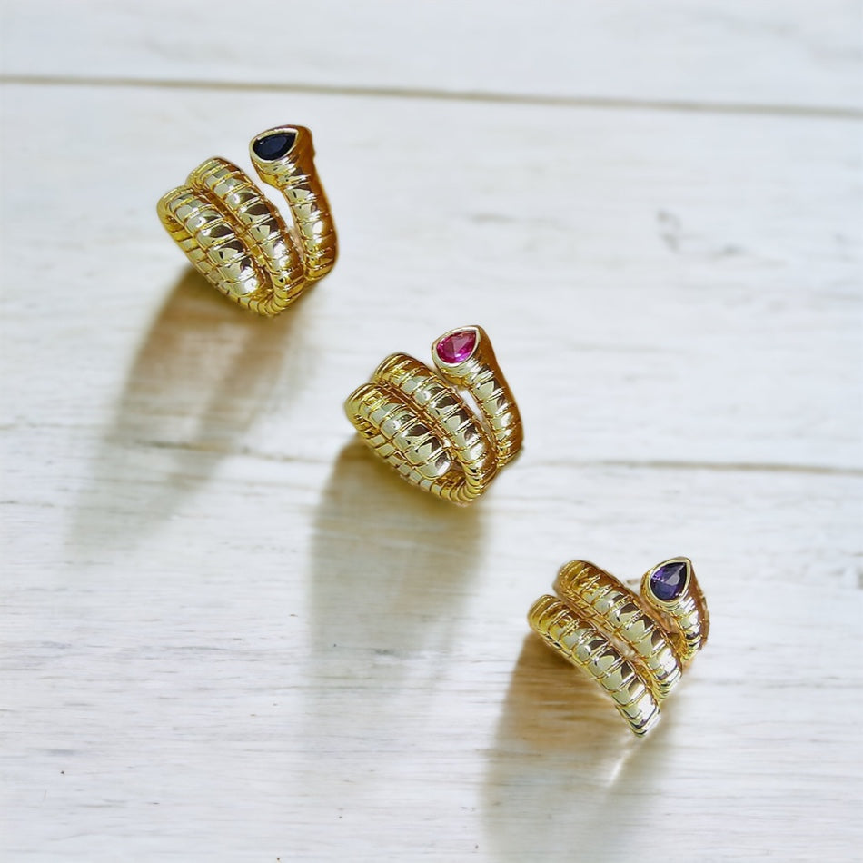 Stone Wrapper Ring – Queens Candy