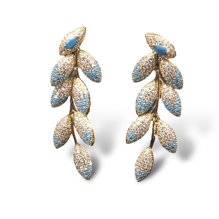 Turquoise Leaves – Queens Candy