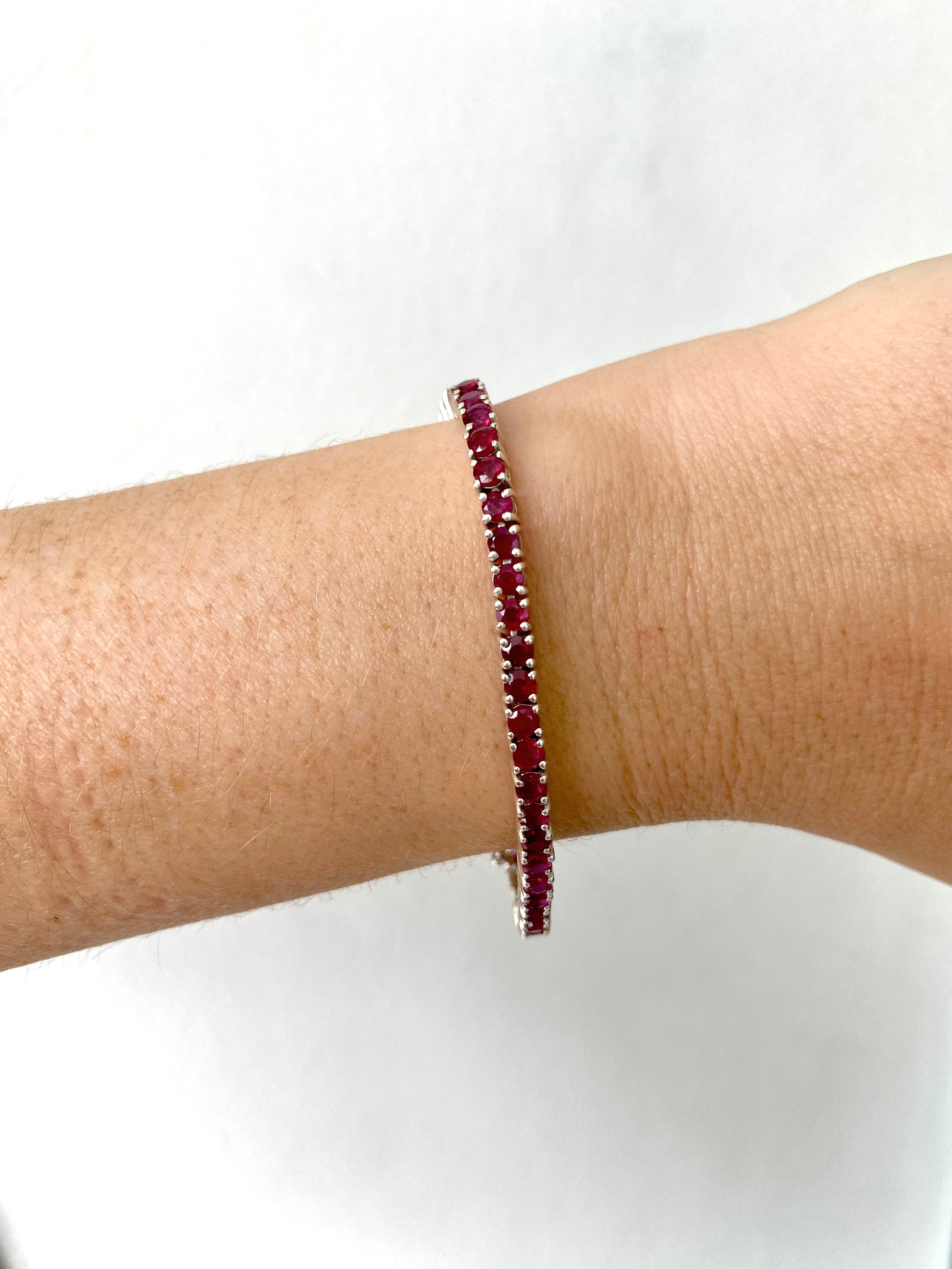 Natural Stone Tennis - Ruby – Queens Candy