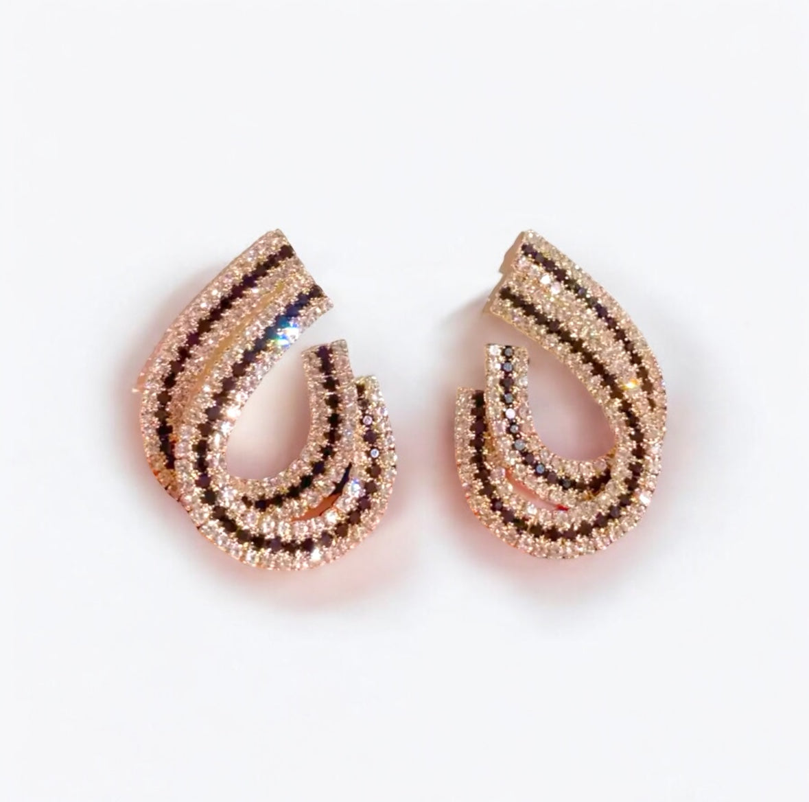 Double Inside Out Earrings – Queens Candy