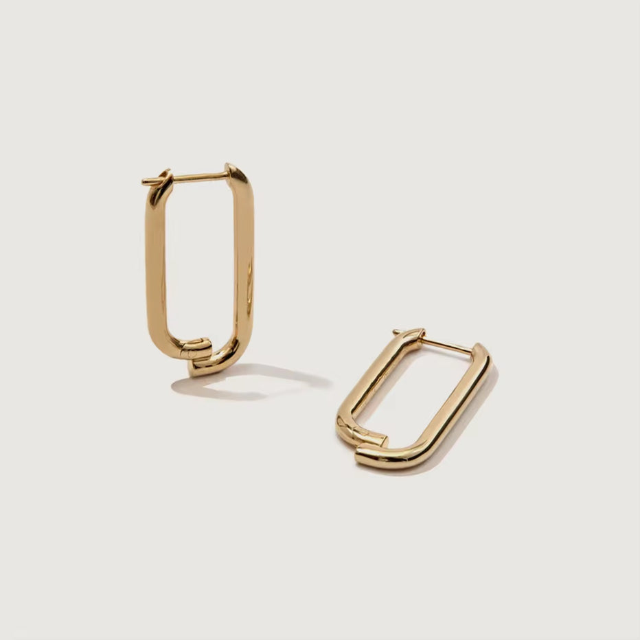 Crossed Over Hoop – Queens Candy